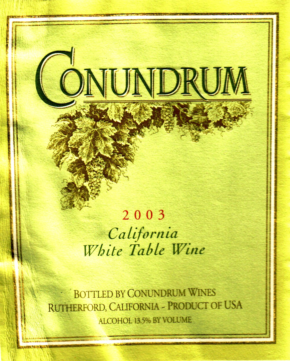 Caymus and Conundrum | The Wine Raconteur