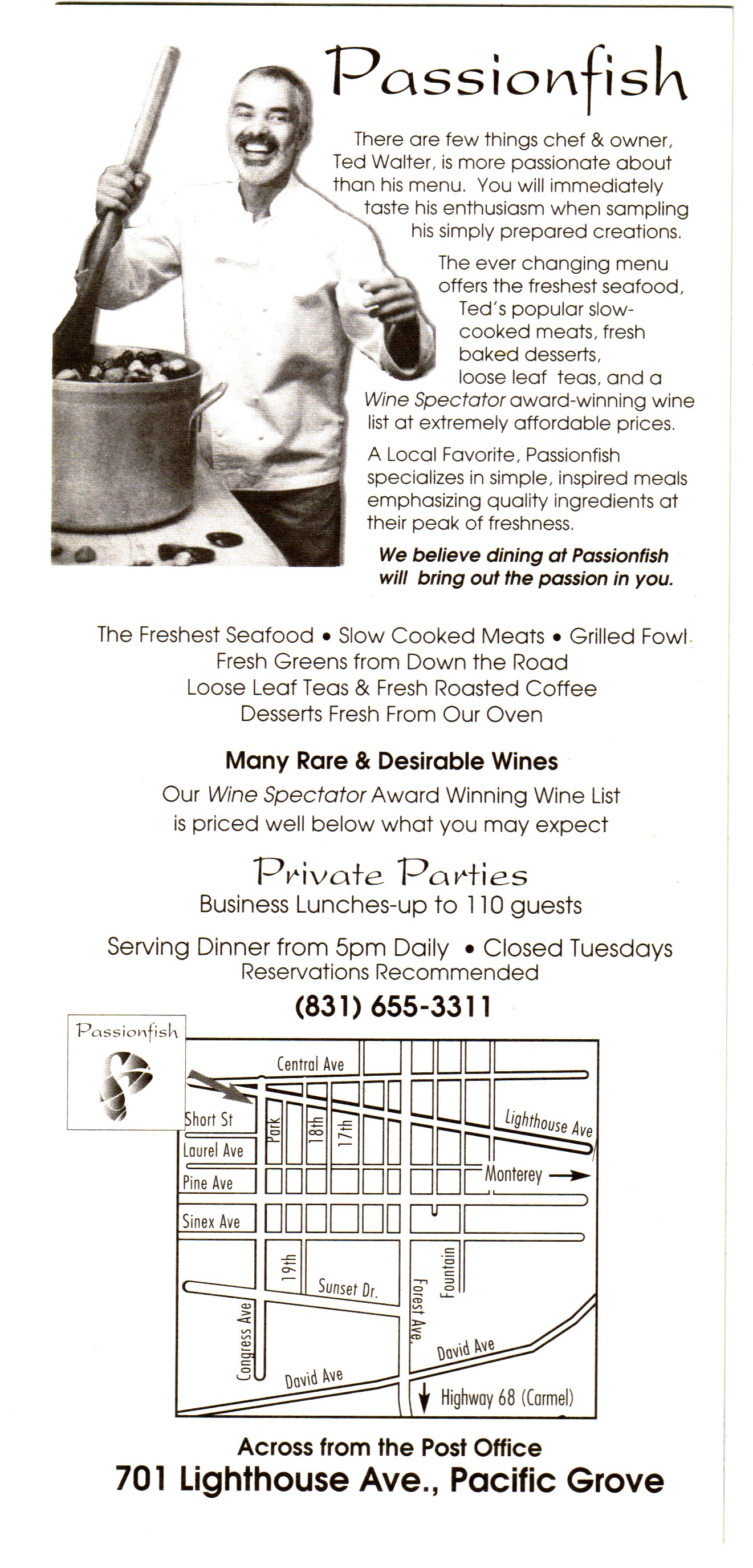 Passionfish in Pacific Grove, California | The Wine Raconteur