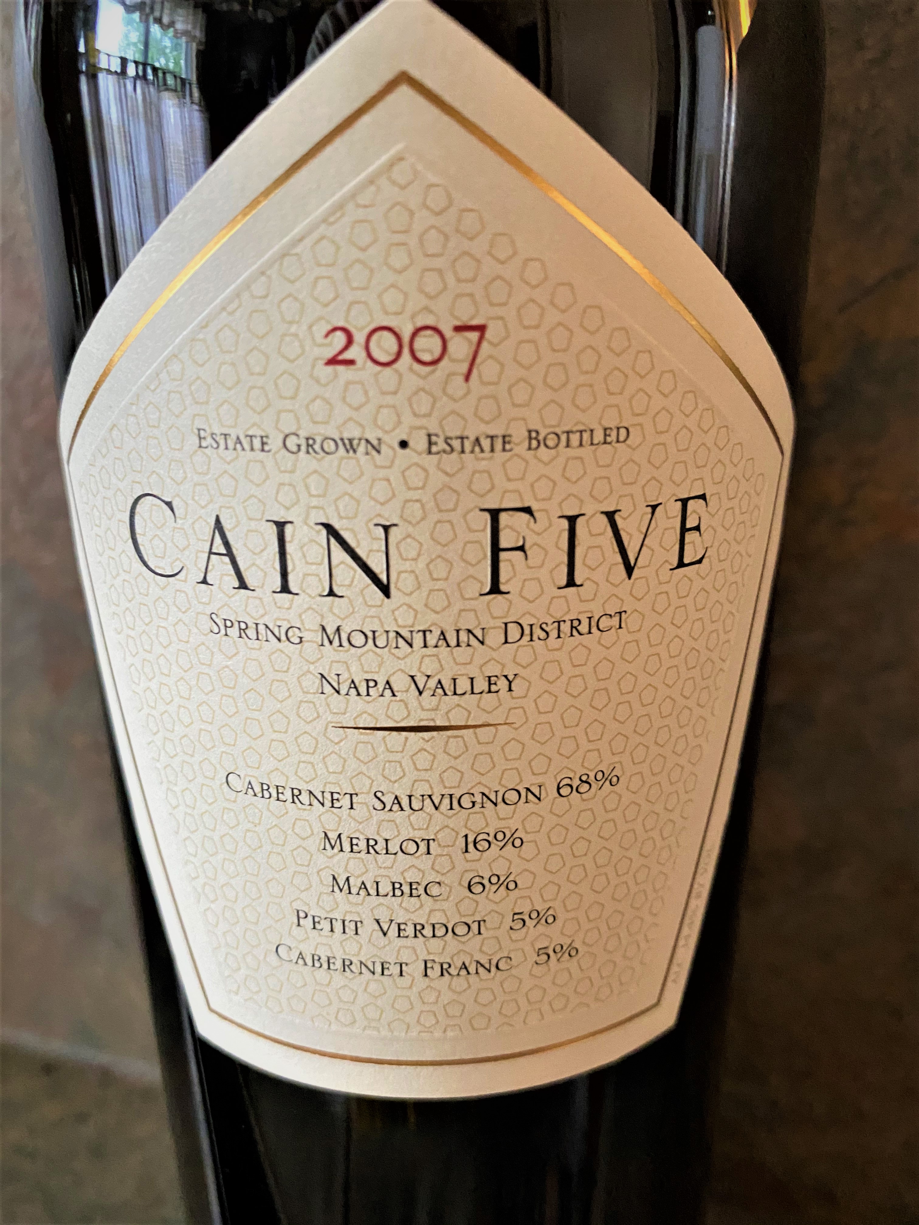 Eight Bottles of Cain Five | The Wine Raconteur